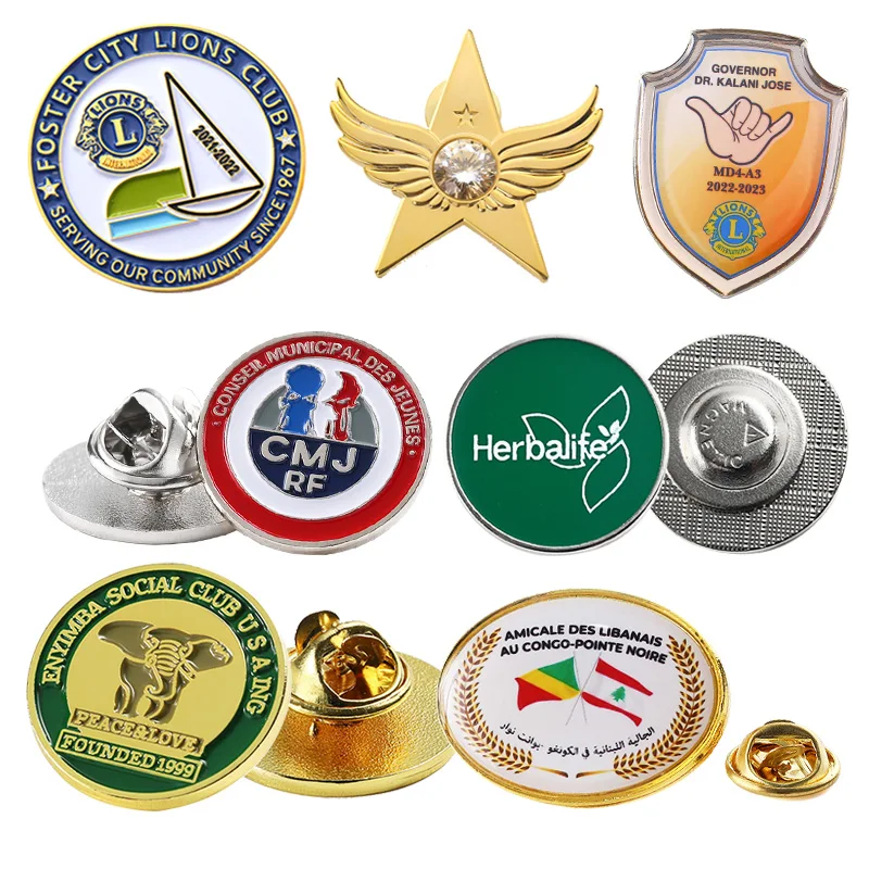 Custom Magnetic Lapel Pin - Eco-Friendly & Professional