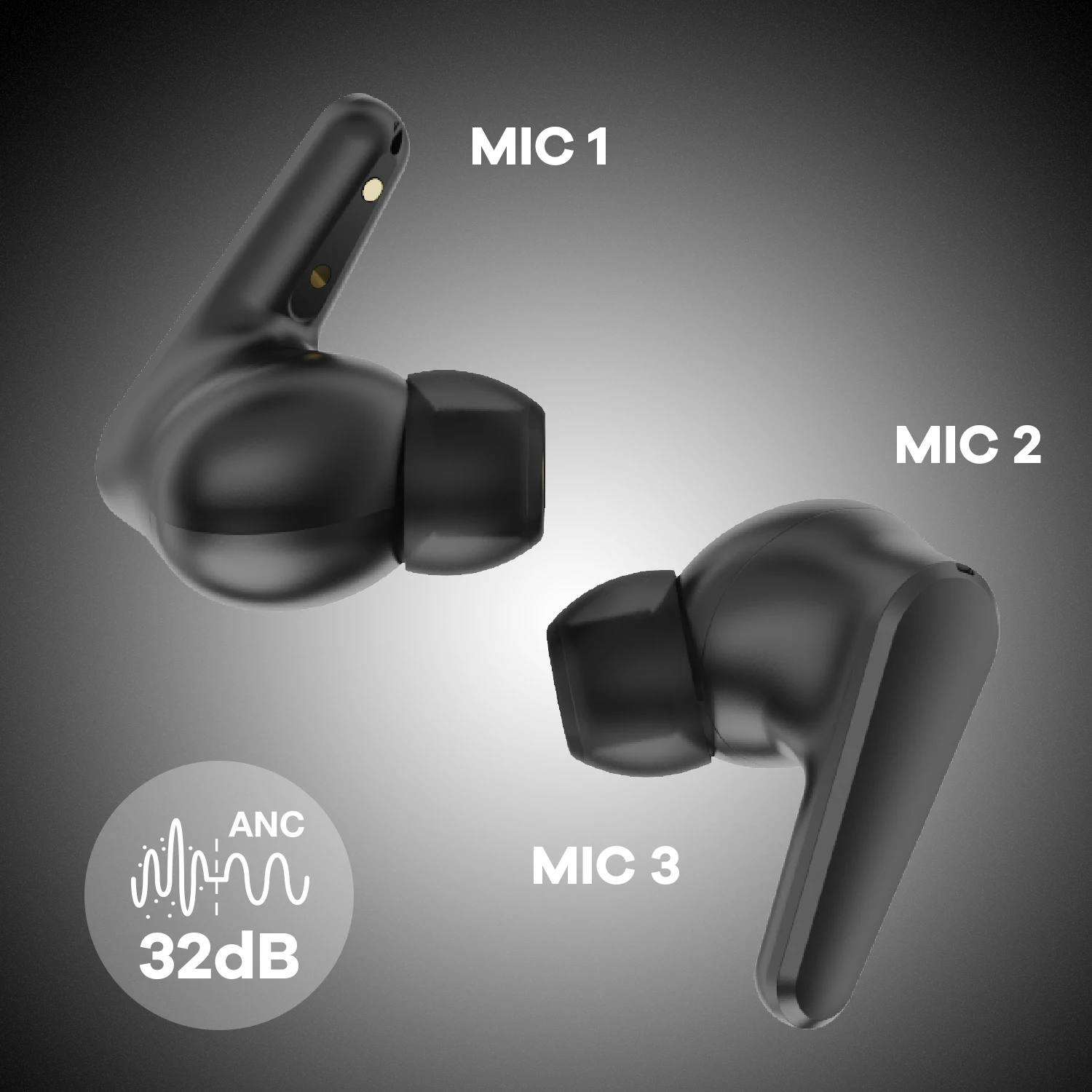 Custom Audio In Ear Graphene Dynamic Driver Environmental Friendly Tws ...