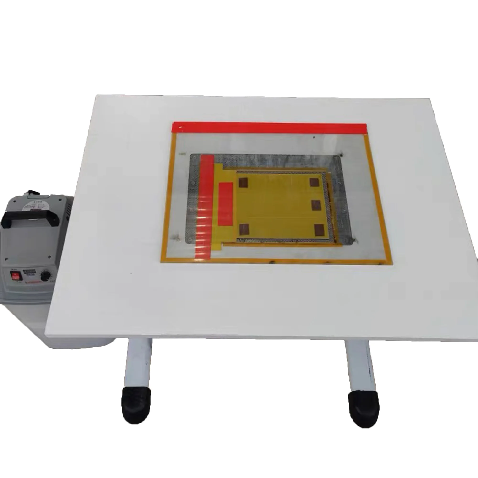 YS-Clothing template suction platform, non ironing patch bag suction ...