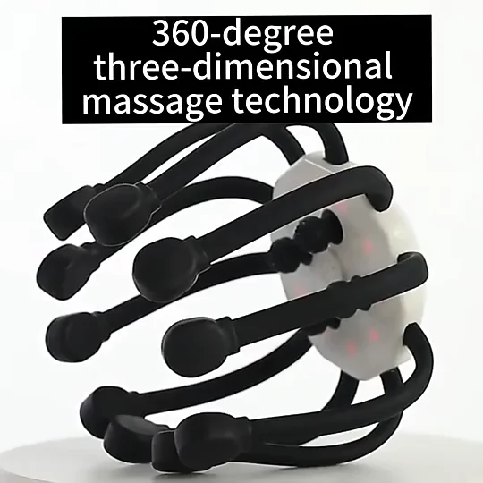 Electric Head Vibration Massage Masajeador De Cabeza Relieves Headache ...