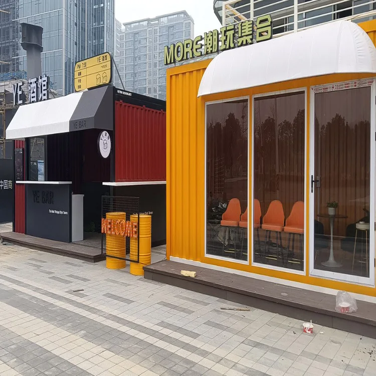 Modern Chinese Modular Shipping Container Cafe Containers for Sale in ...