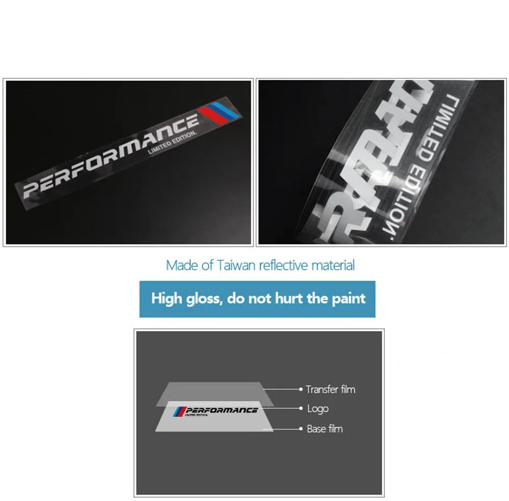 Factory Custom Logo Car Door Sticker Decal for BMW M3 M5 X1 X3 X5 X6 ...