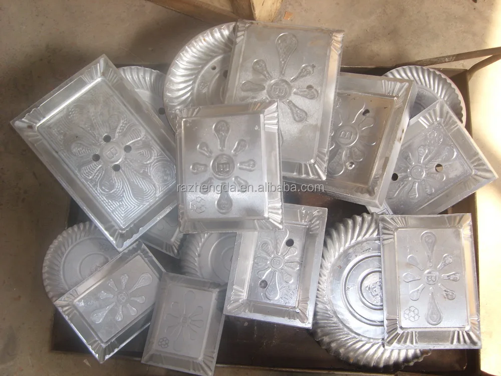 Auto Semi Paper Plate Making Machine Mold Part Can by Customized ...