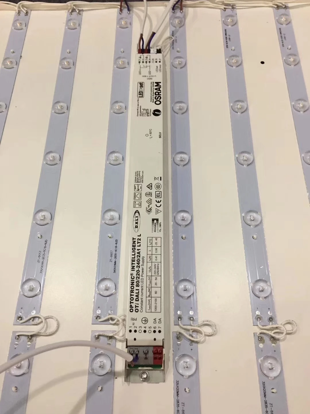 Aluminum Curved Oval Led Linear Pendant Light Customized Size Linkable ...