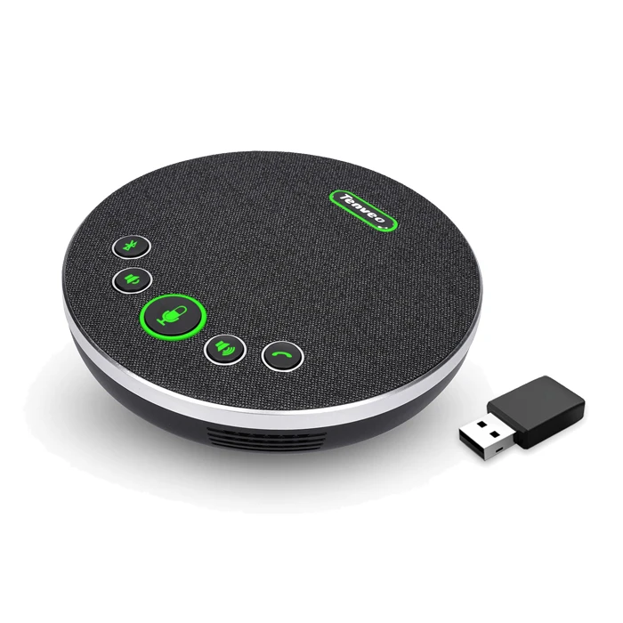 Portable Wireless Conference Speakerphone Daisy Chain Noise Reduction ...