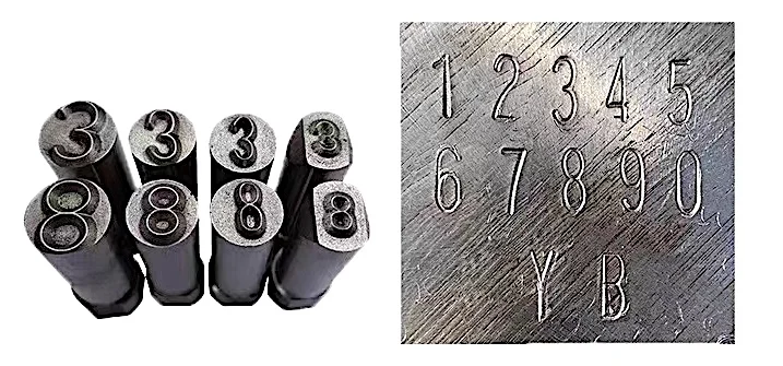 Pneumatic Knock Steel Stamper - Efficient Metal Marking