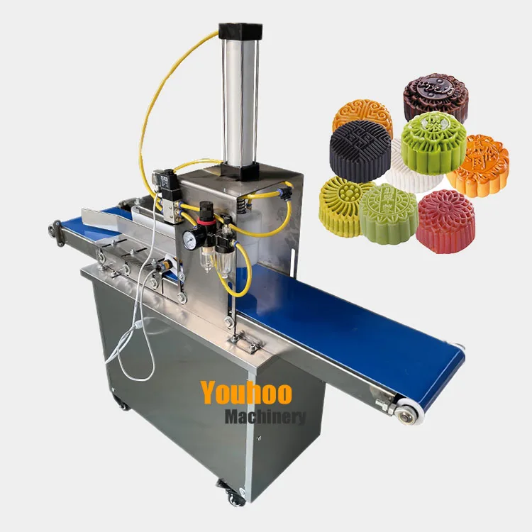 Stainless Steel Mooncake Moulding Maamoul Stamping Machine Moon Cake ...