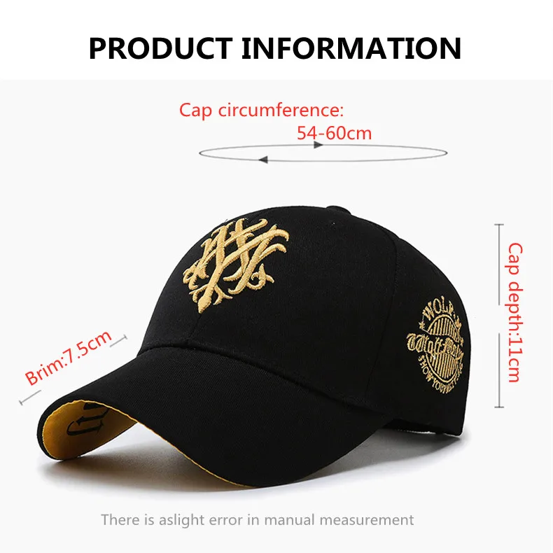 2021 Custom Embroidered Logo Sport Cap Cap For Male Fashion Stylish ...