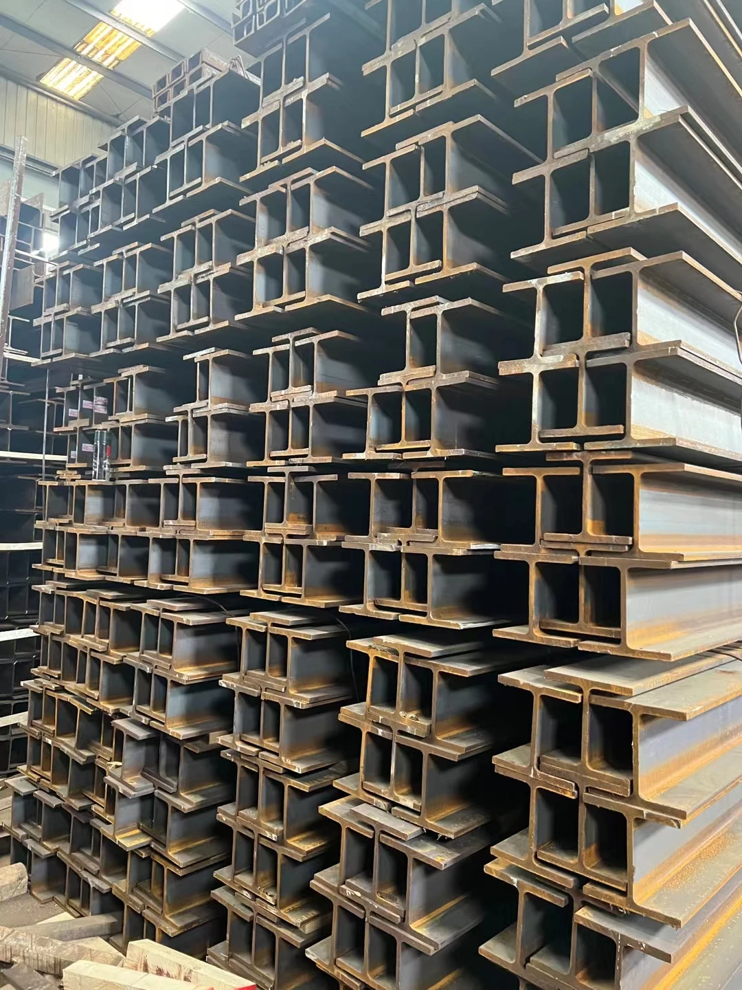 Jis En Astm Steel I Beam Iron Section I Web Flange Welded C Channel U I ...