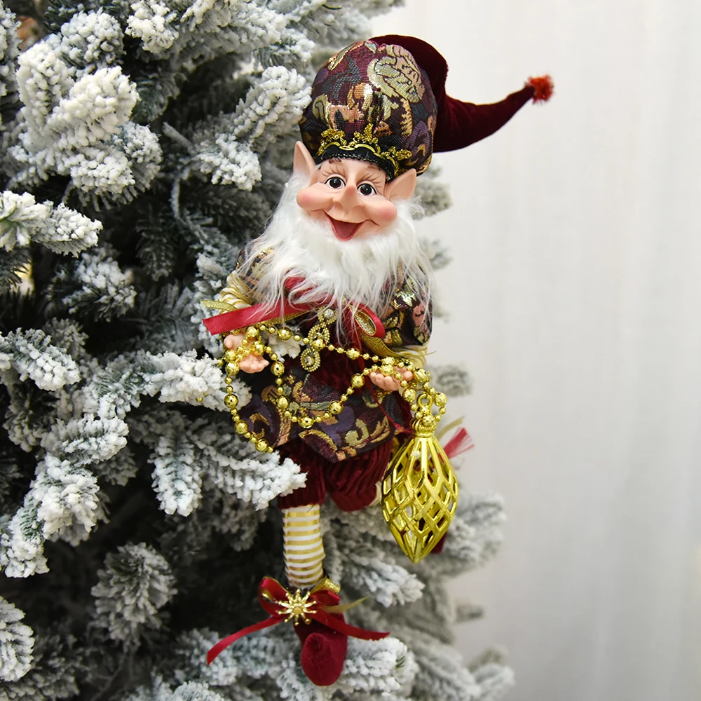 Elfo De Navidad Christmas Elves Figurine Xmas Indoor Decorationelf ...