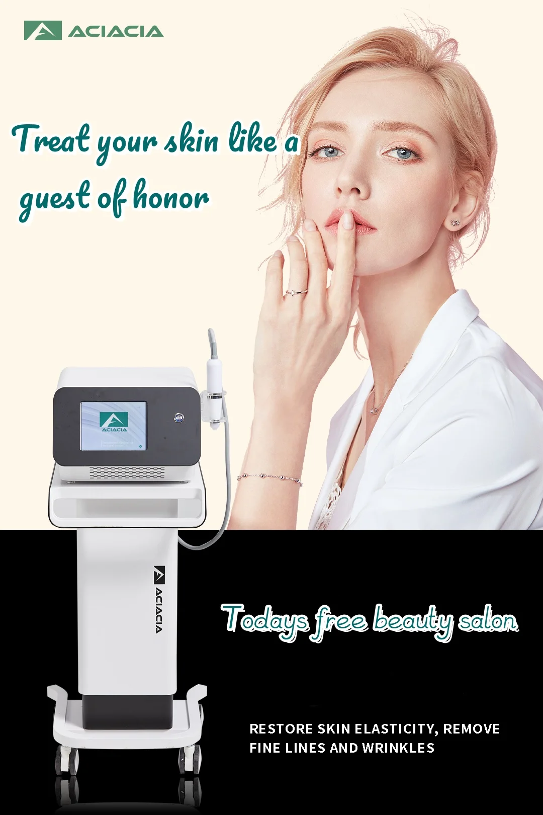 ACIACIA Non-Invasive Skin Booster Must-Have Anti-Aging Hydration Needle ...
