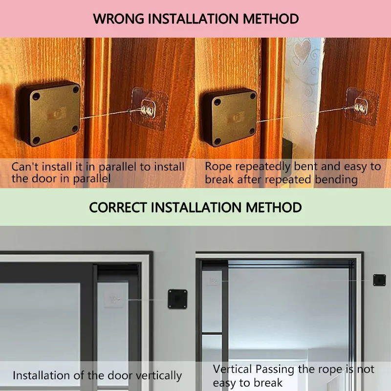 Anti-theft Multifunctional Pulldoor Door Catches & Closers