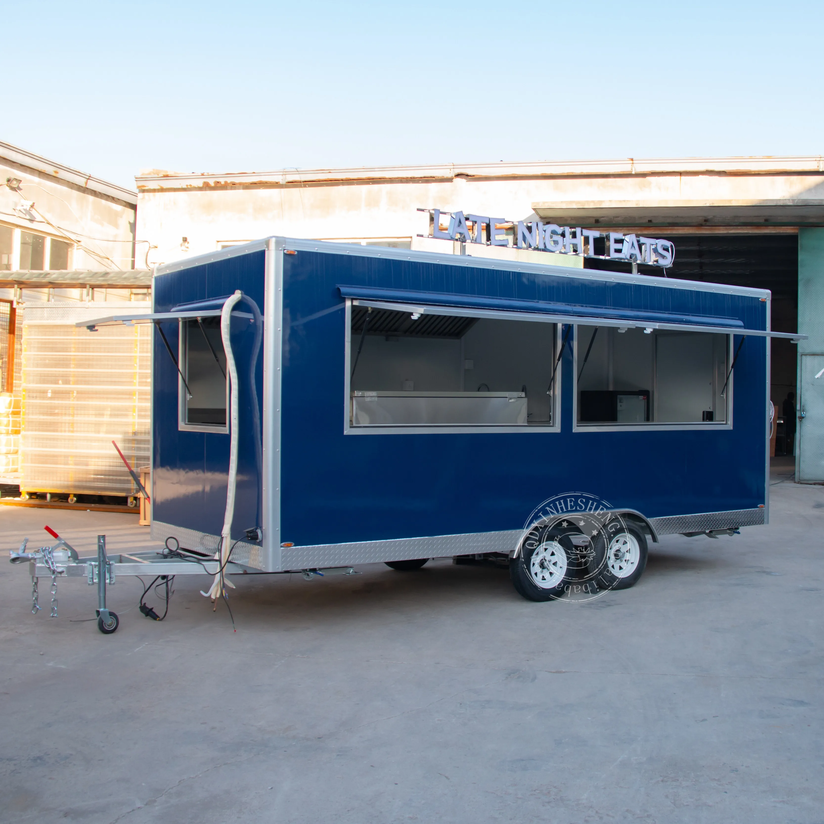 Equip Trailer Food Fast Food Trailer ENCLOS TRAILER Food Cart with Fyer