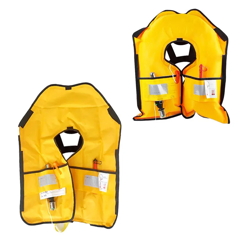 Water Rescue Inflatable Life Jacket Solas Approved With Ccs Certificate ...
