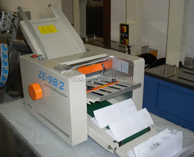 Leaflet Booklet A4 Paper Folding Machine - High Productivity