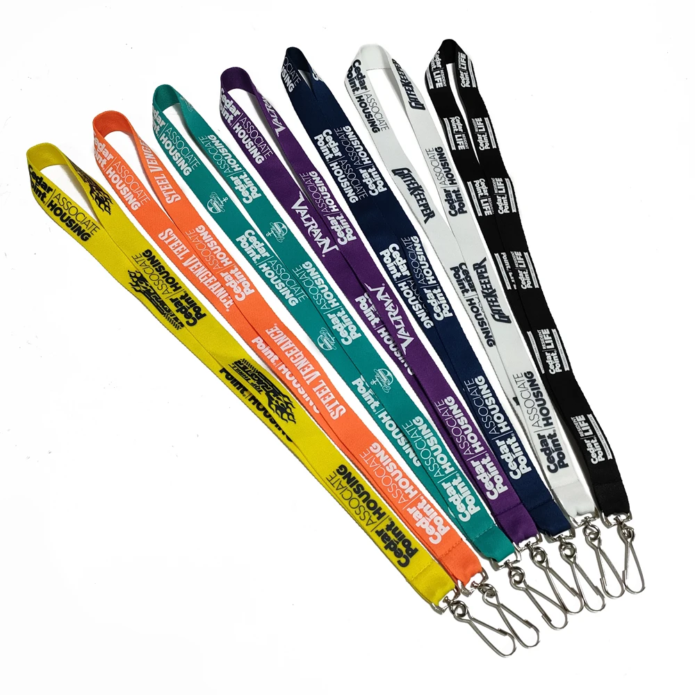 Wholesale Personalized Lanyard Factory Polyester Neck Lanyard Silk ...