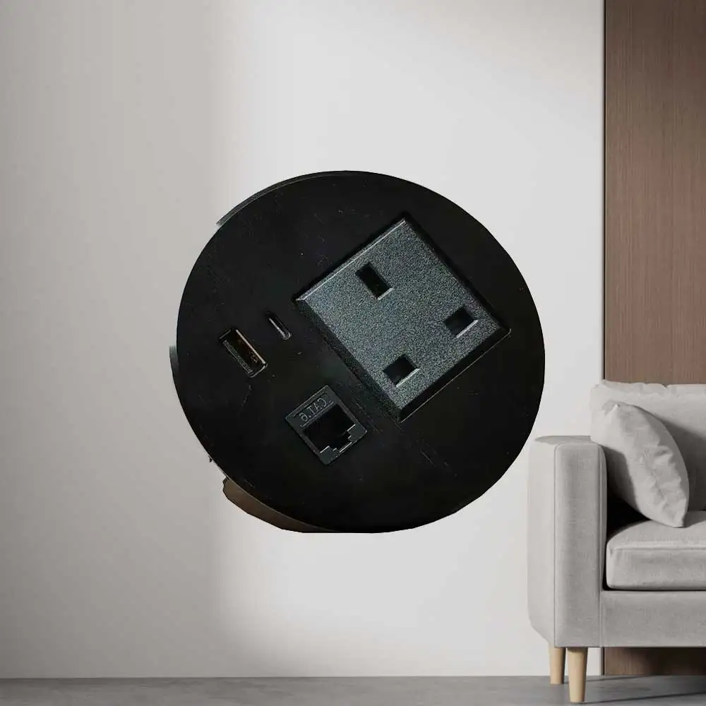 Oswell Customized Professional Desk Power Socket Furniture Desktop ...