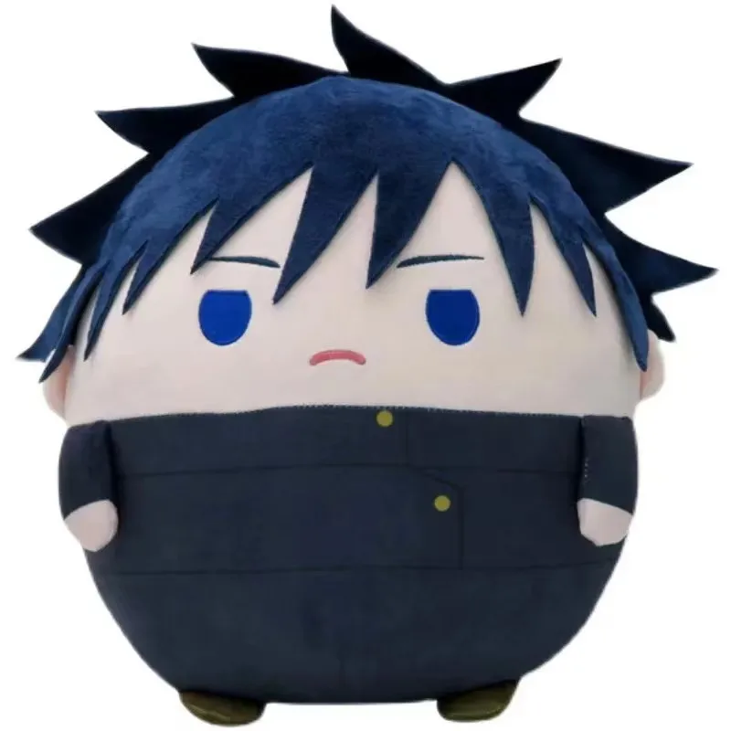 Round Jujutsu Kaisen Hand Puppet Plush Toy Toys Cute Soft Stuffed Gojo ...