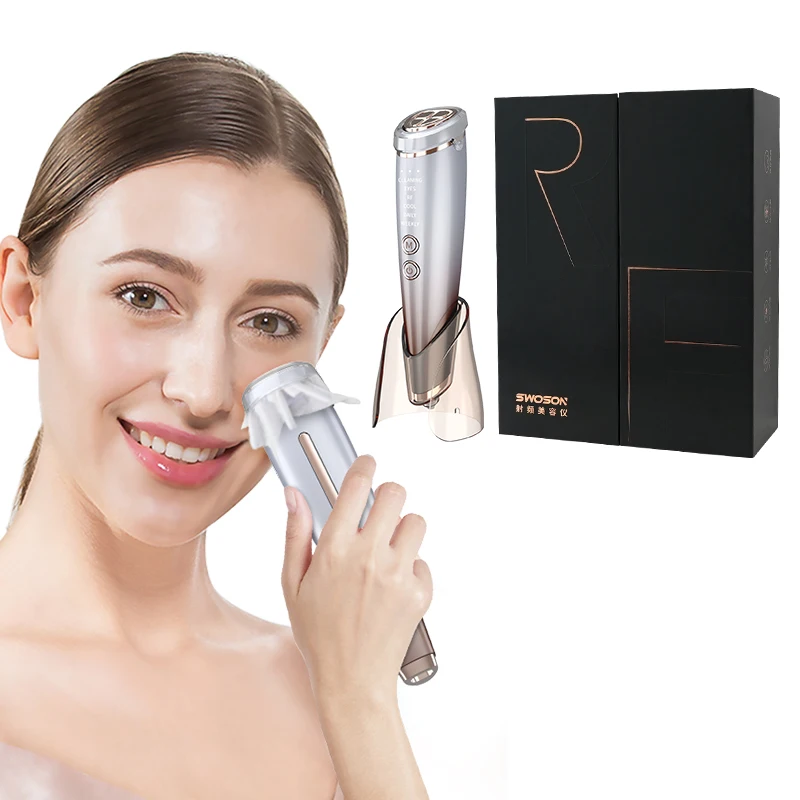 2024 New Arrivals Home Rf Ems Cooling Beauty Device Led Face & Neck ...