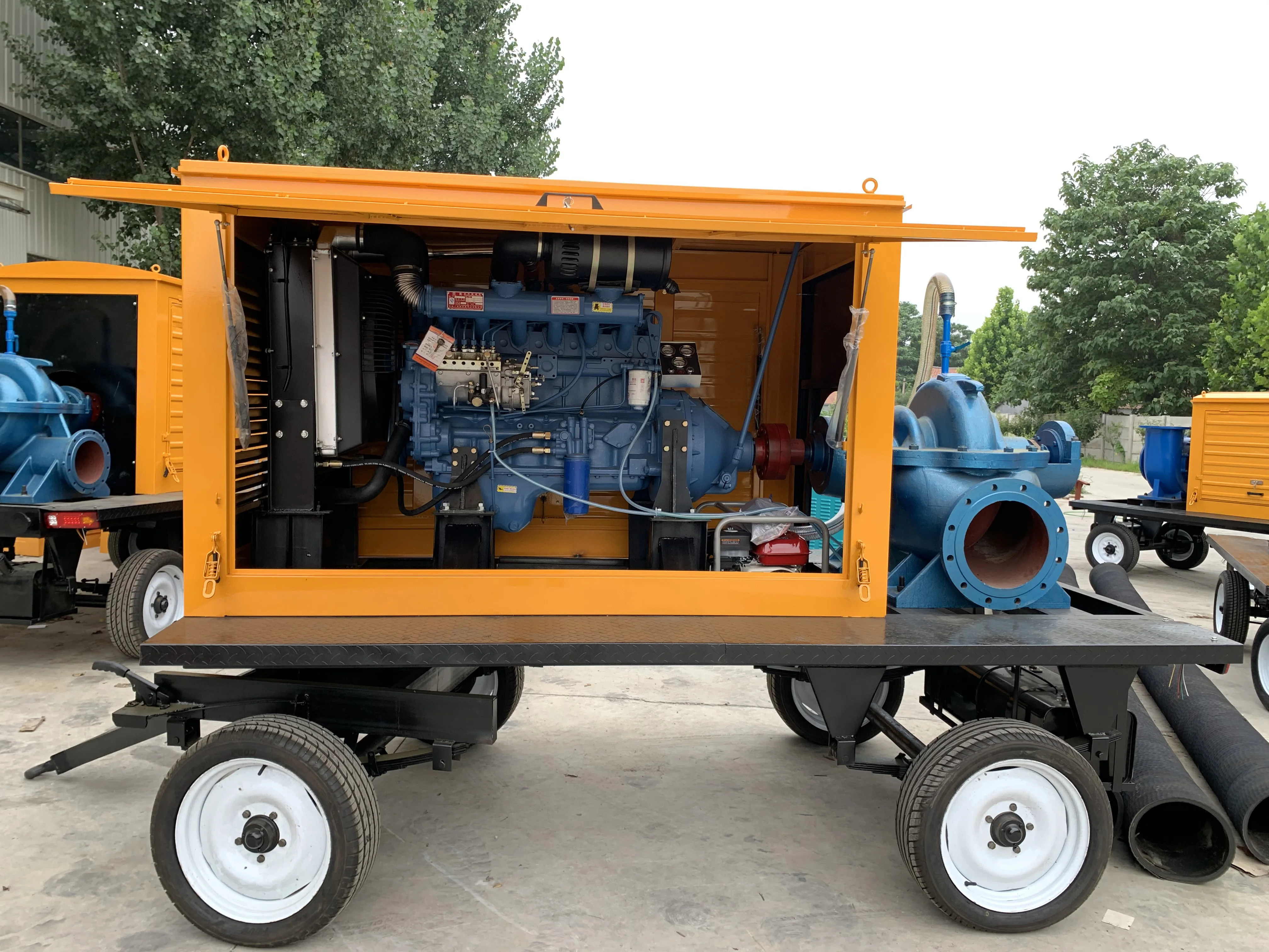 High Flow Industrial Diesel Suction Pump Single Stage Double Suction ...
