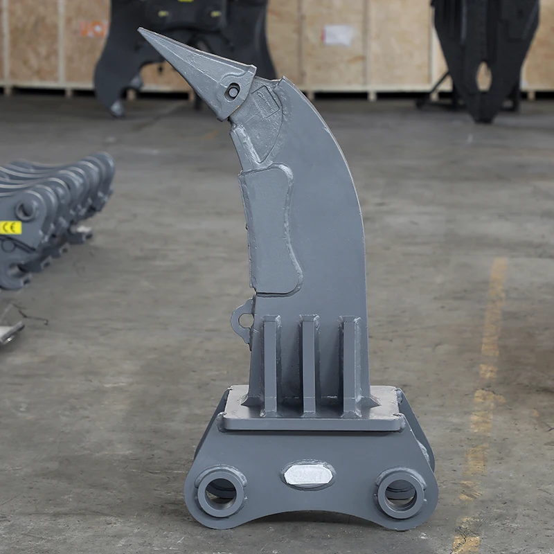 Heavy Duty Thickened Manganese Steel Excavator Ripper Rock Tree Roots ...
