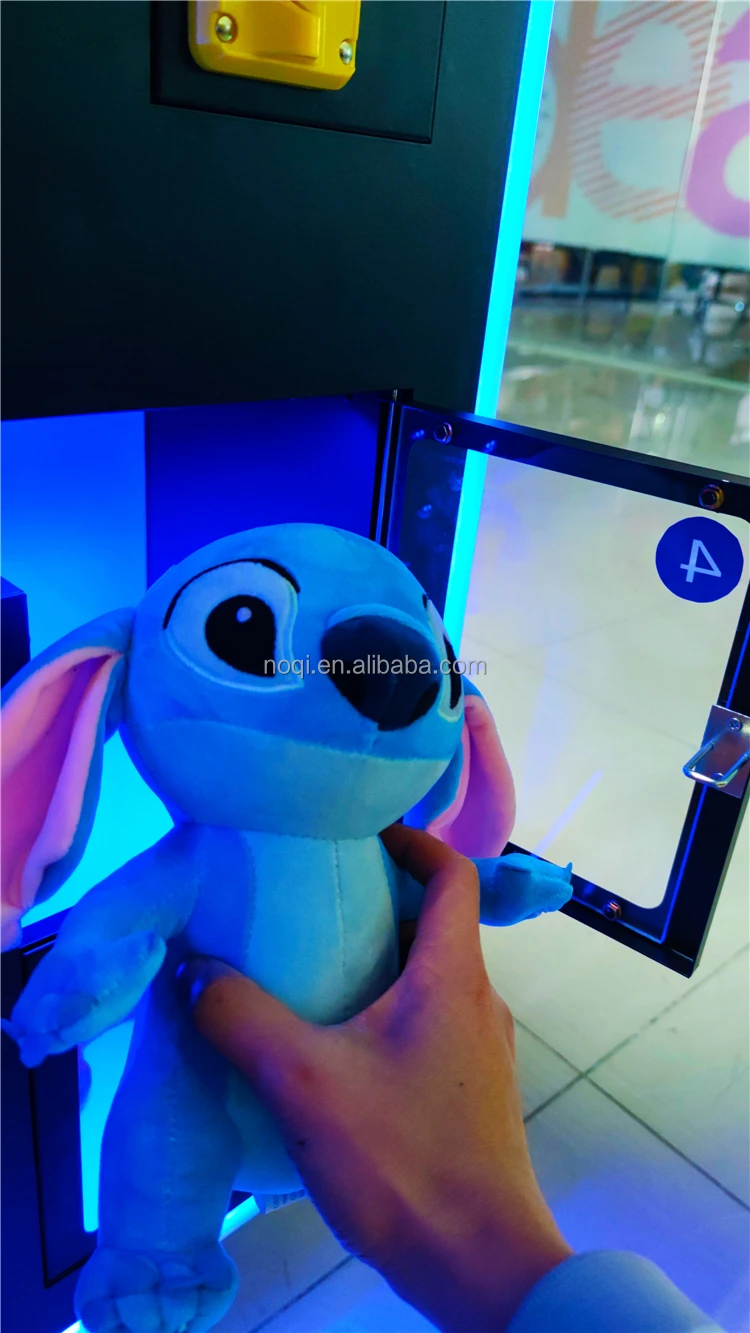 China Old School Smart Doll Crane Machine Full Metal Cabinet Black Claw ...