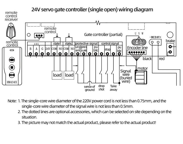 0.9s High Speed 24vdc Servo Motor Parking Barrier Gate
