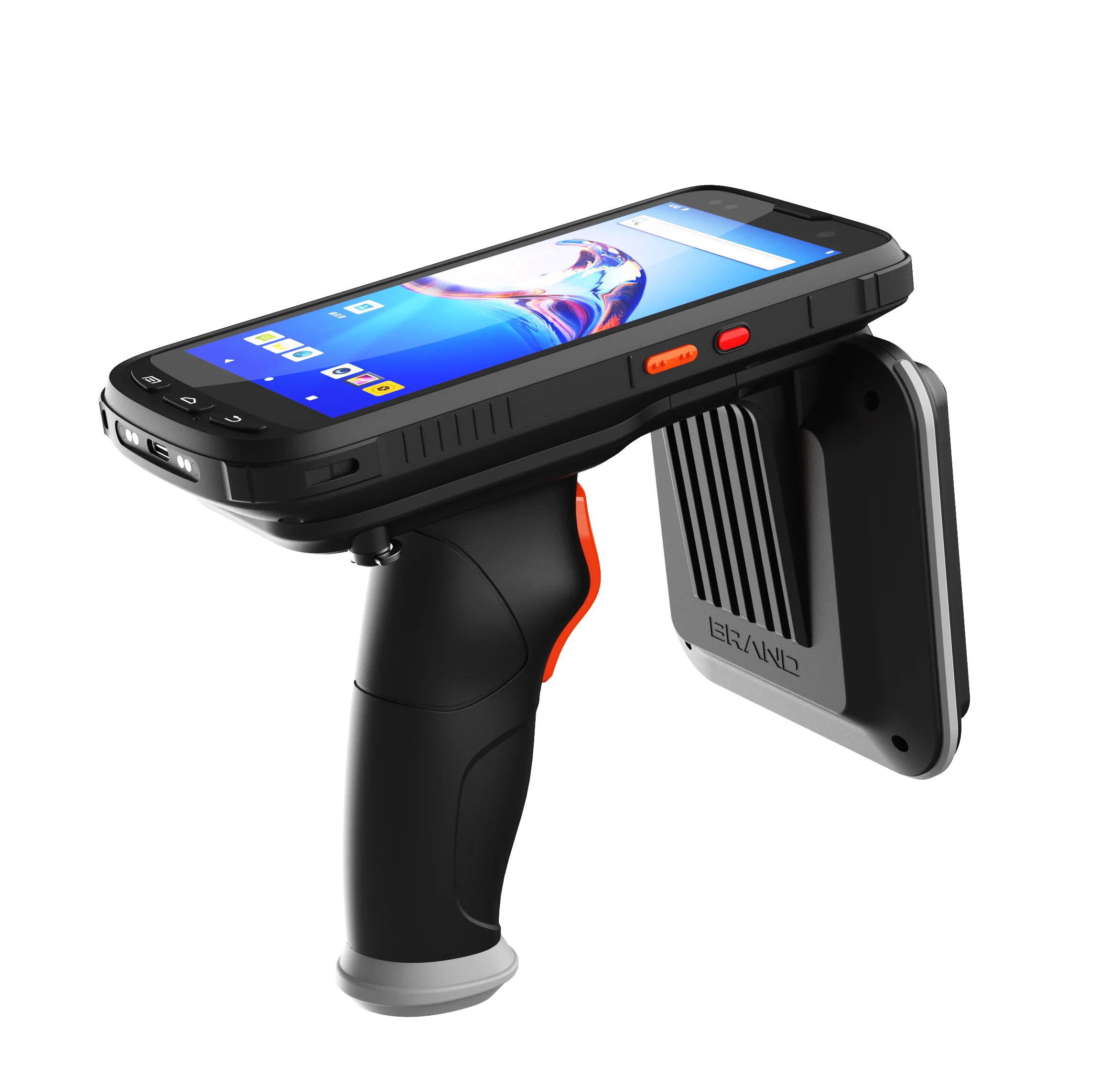 handeled uhf rfid barcode scanner Impinj Android 915mhz Remote control ...