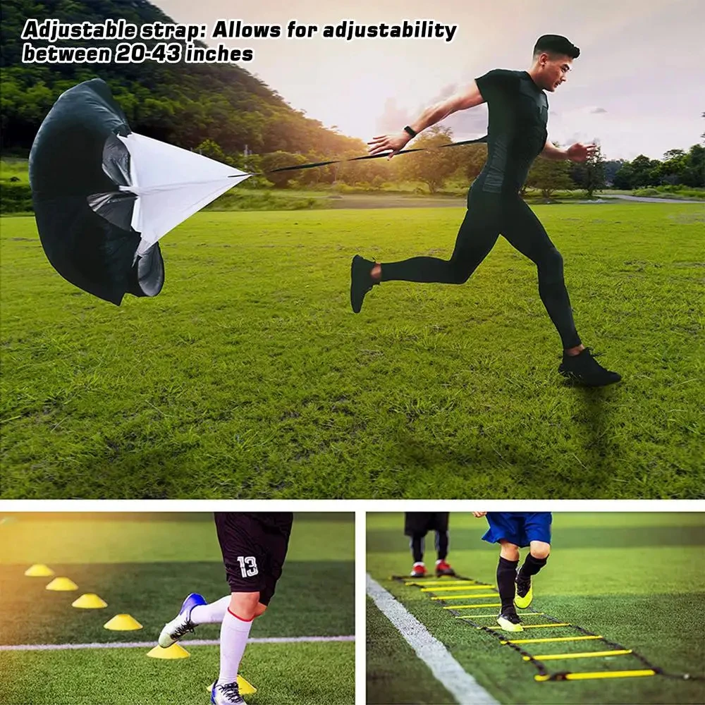 Adult Soccer Speed Parachute Exerciser Football Training Equipment ...