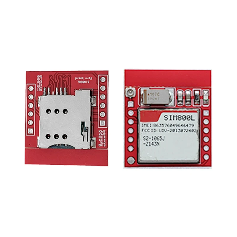 Gprs Gsm Module Sim800l Pcb Development Board Core Board Quad-band With ...