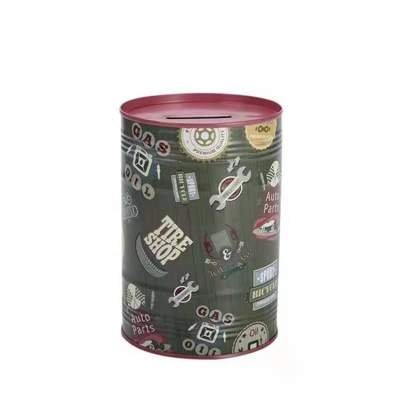 Factory Direct Custom Printed Small Middle Large Metal Coin Tin Box ...