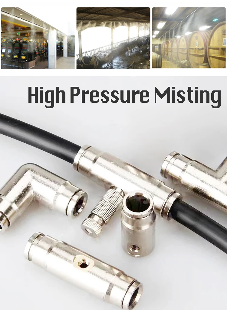 High Pressure Misting System - Efficient Cooling Solutions