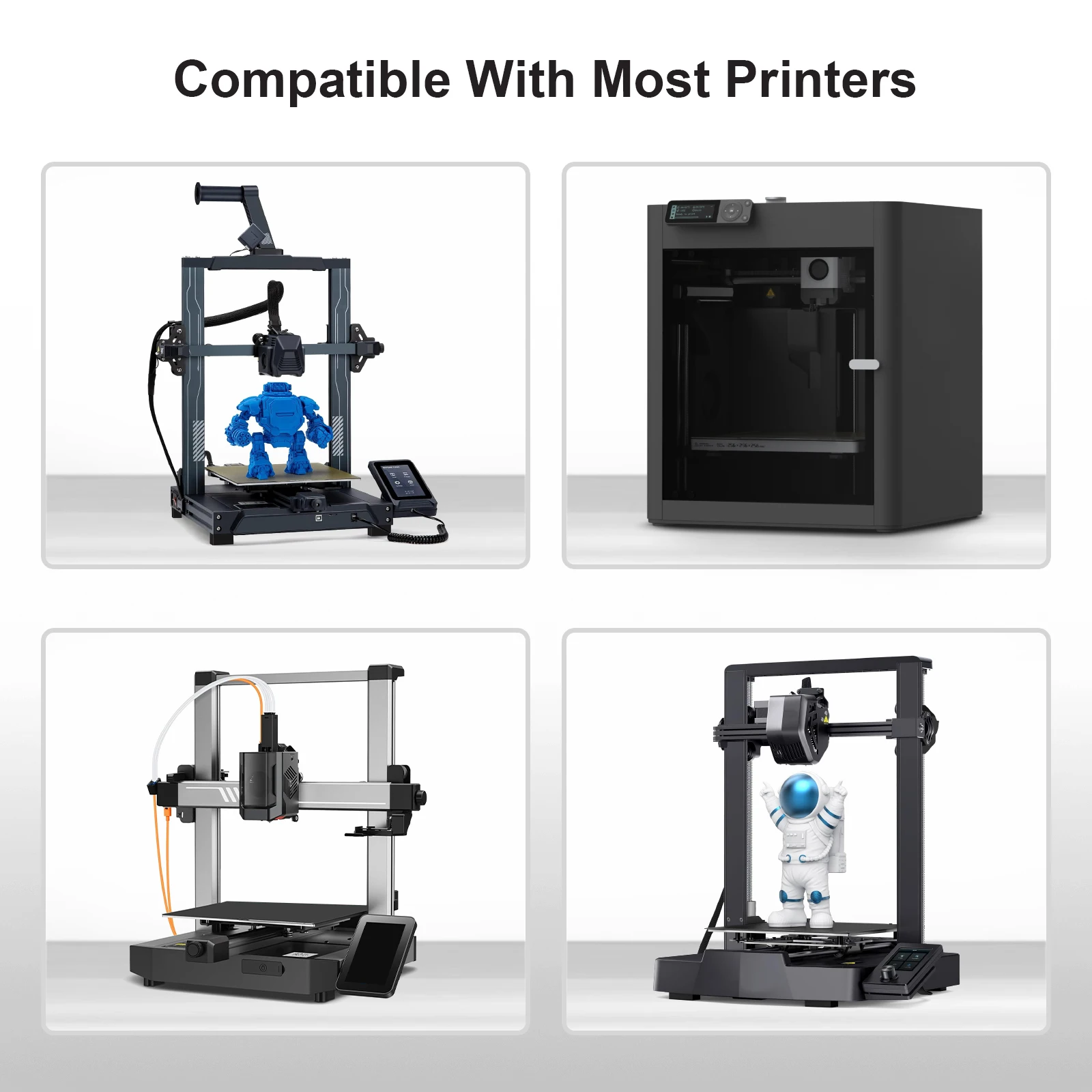 Silk Printing Plastic Rods 35 Colors - 1.75mm PLA Filament