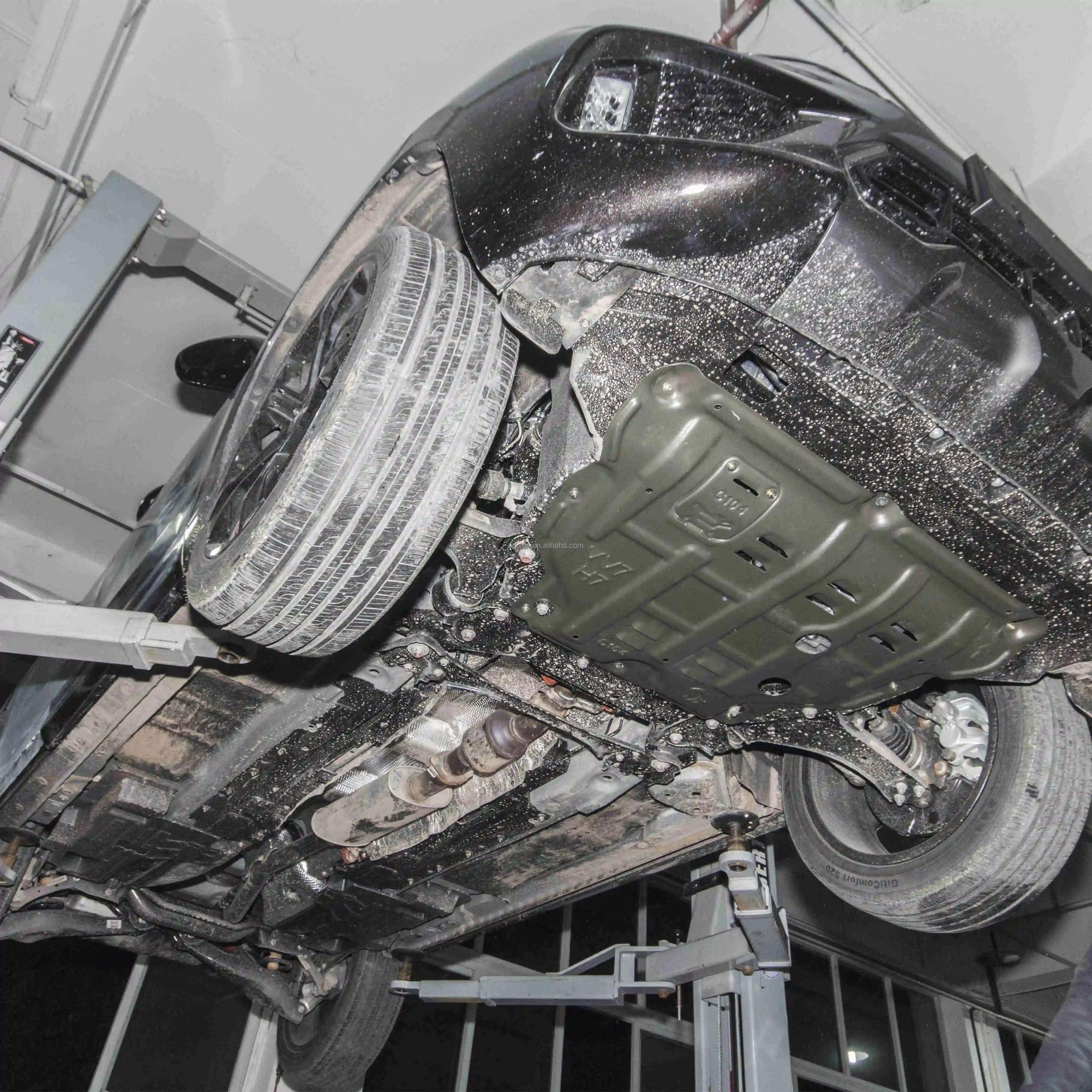 Junxi 3d Magnesium Aluminum Alloy Engine Gear Box Skid Plate Fit For Gwm Wey Vv7 - Buy Skid ...