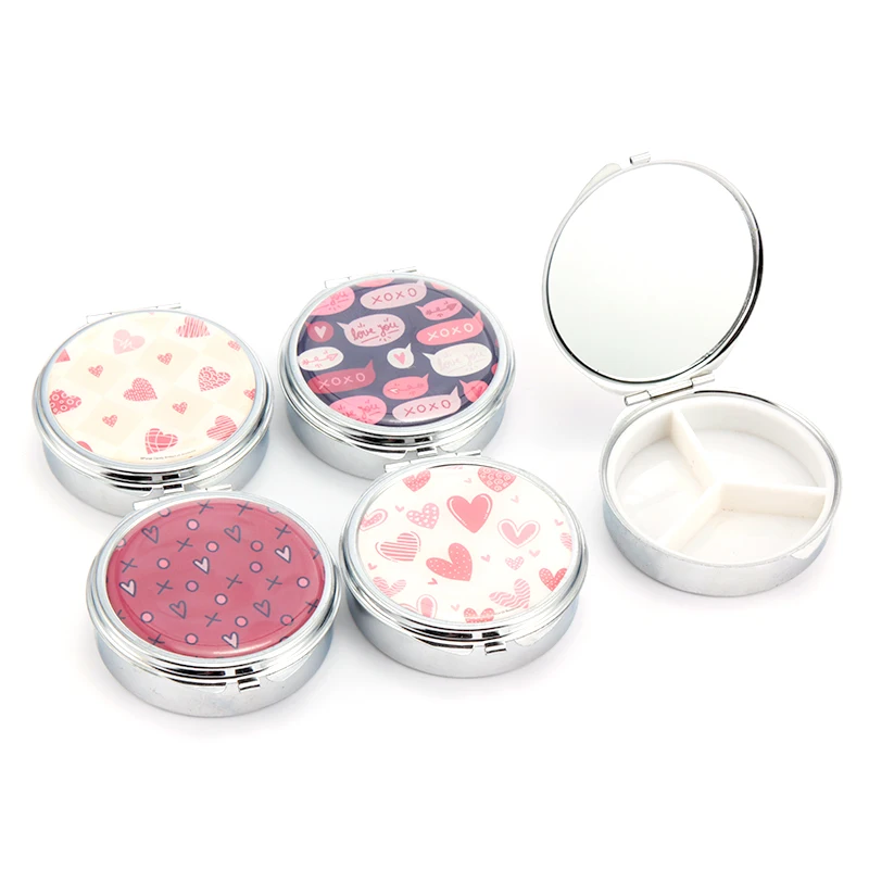 Customizable Metal Pill Box - Perfect Gift or Promotional Item