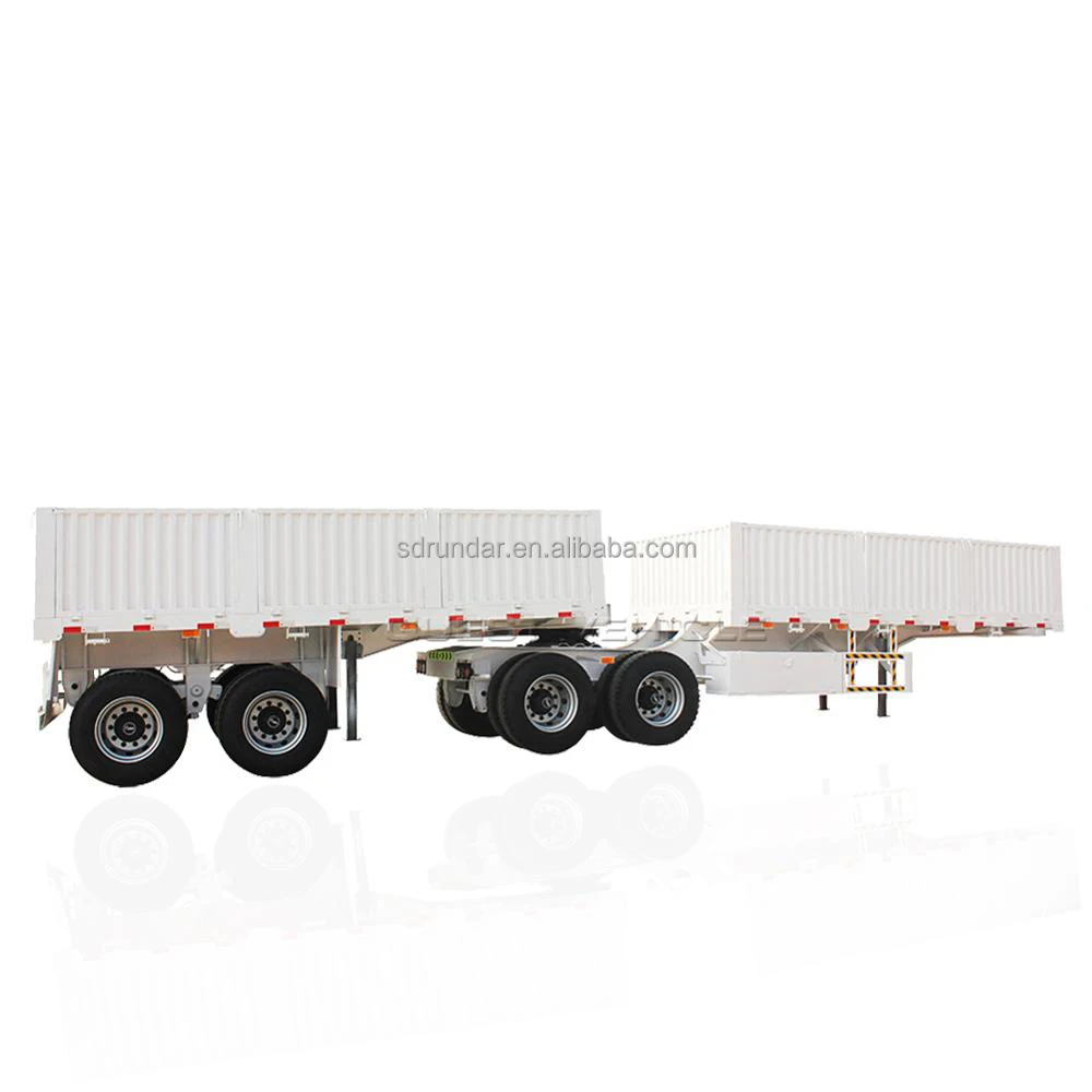Africa Superlink 20ft+40ft Drop Side Wall Trailers for Sale| Alibaba.com