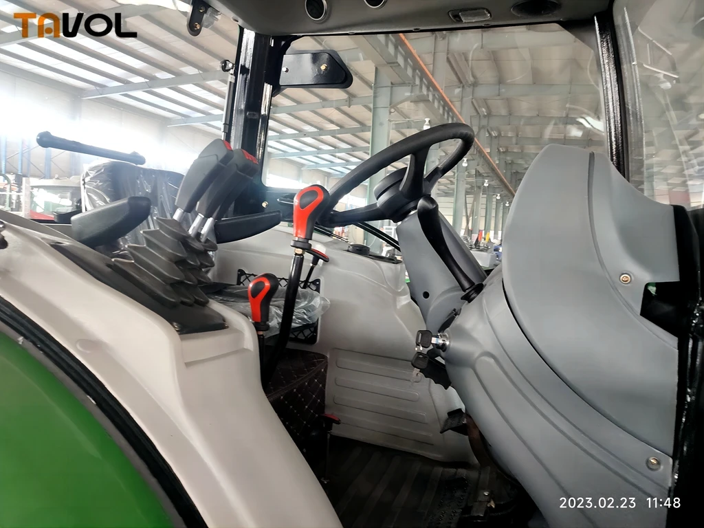 4WD Good Quality Rops Cabin Agricultural Farm Tractor Shuttle Gear ...