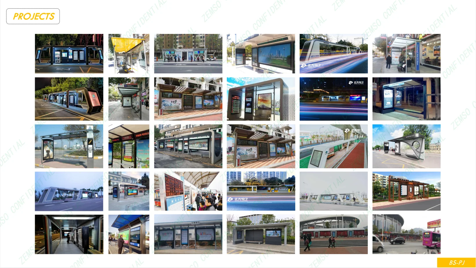 Bus Stop Advertising with Light Box Design Digital Signage Smart Bus ...