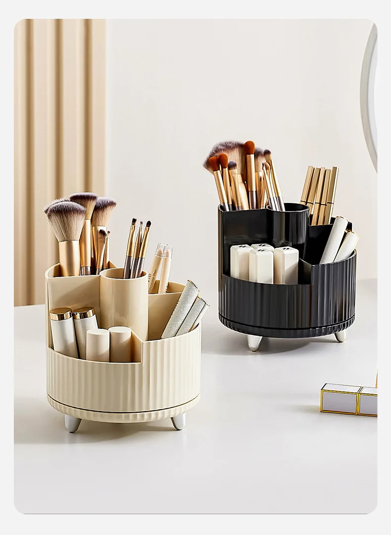 Rotatable Makeup Storage Box Skin Care Product Storage Box 360-Degree ...