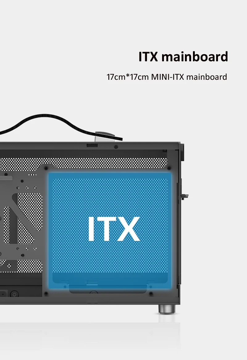 S400wt Leather Handle Chassis Itx Compact Case - Buy Thin Mini Itx ...