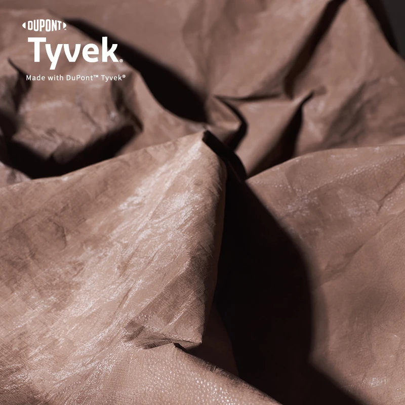 Fluffy Customized Color Environmental PU Coated Tyvek Fabric 1443R
