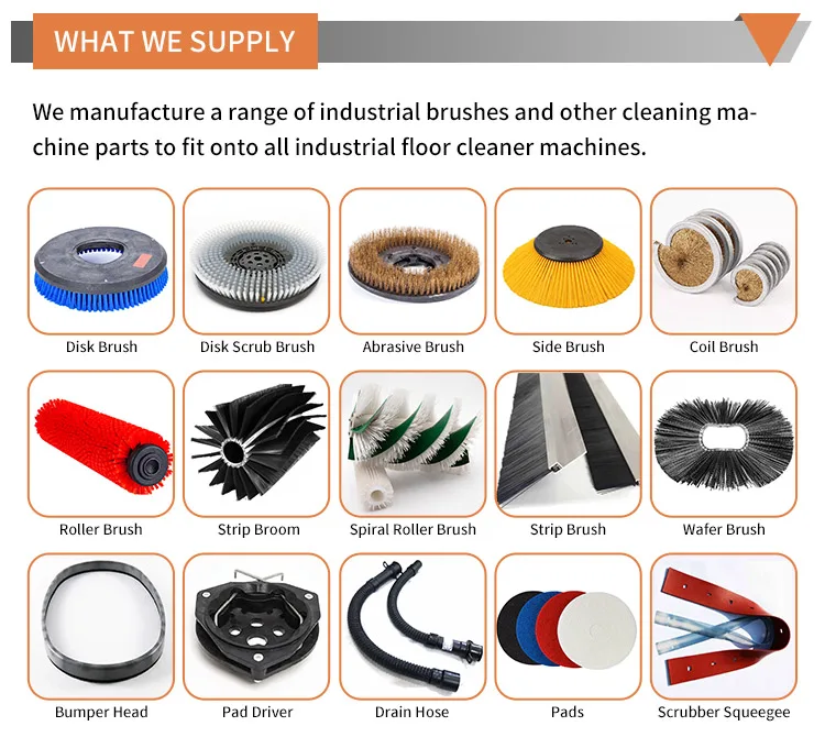 Ep Tennant T300e Taski 755b Polypropylene Disc Brush Floor Scrubber ...