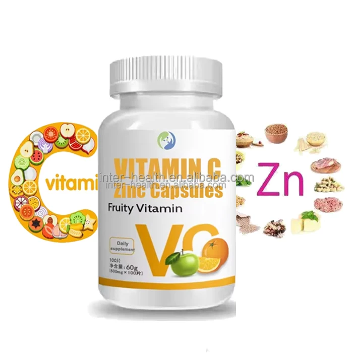 OEM Vitamine c Plus Zinc Tablets Vitamins and Supplements 1000mg ...