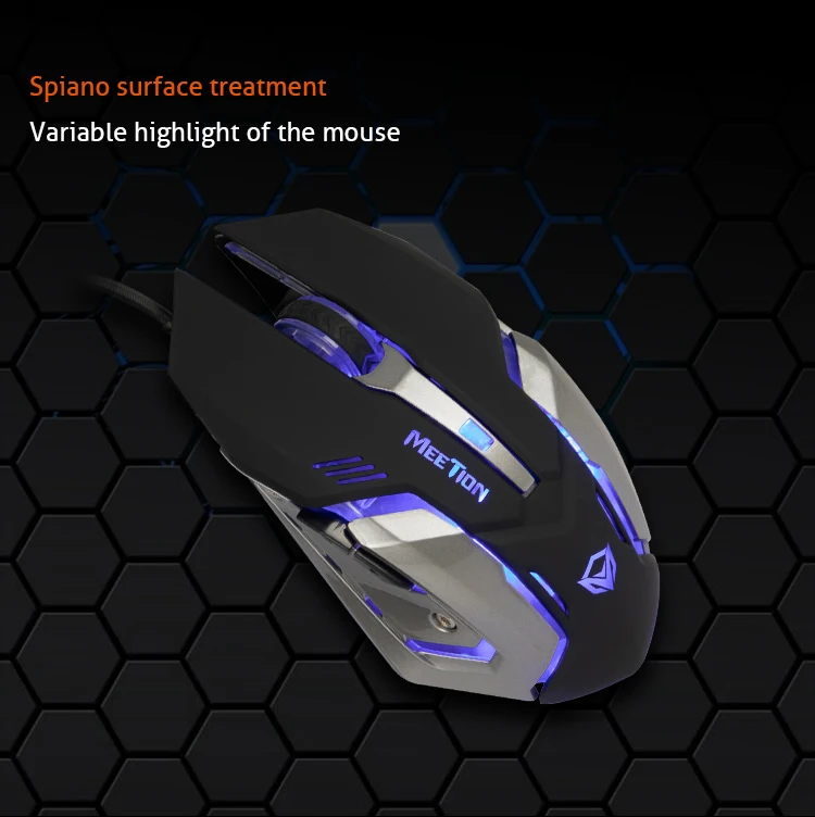 MEETION Gaming RGB Mouse - Precision and Programmability