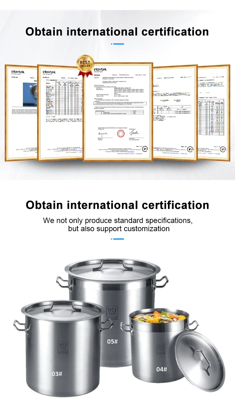 Oem Ukw Kitchenwares Large Industrial Collapsible Cooking Pots Parini ...