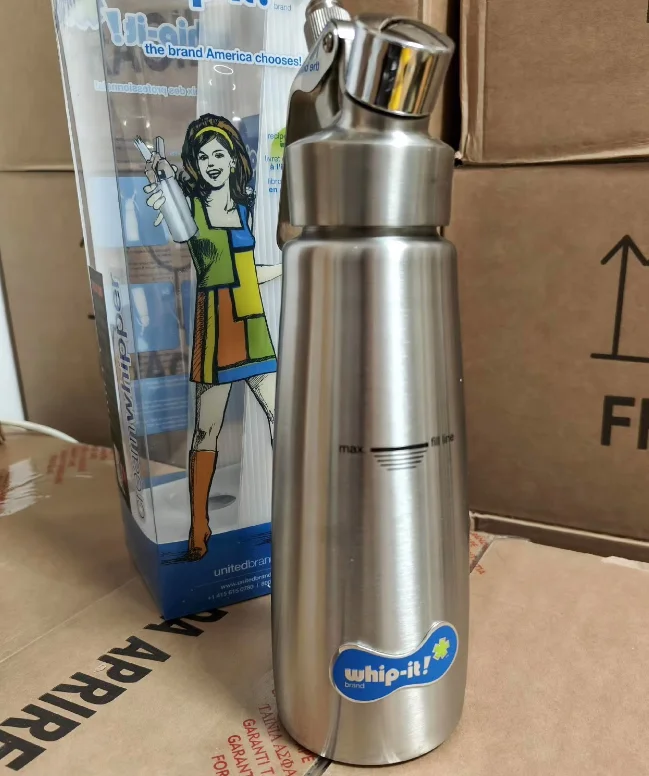 Whipped Cream Dispenser Stainless Steel 1-pint 500ml,Whipped Cream ...