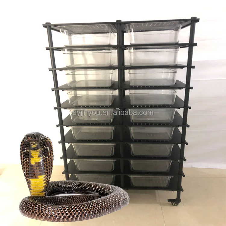 Hot Metal Snake Rack System Breeding Rack 84*53.5*100cm Reptile Feeding ...