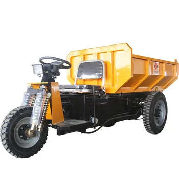 Heavy Duty Electric Mini Dumper Engineering 3 Wheel Diesel Dump Truck ...