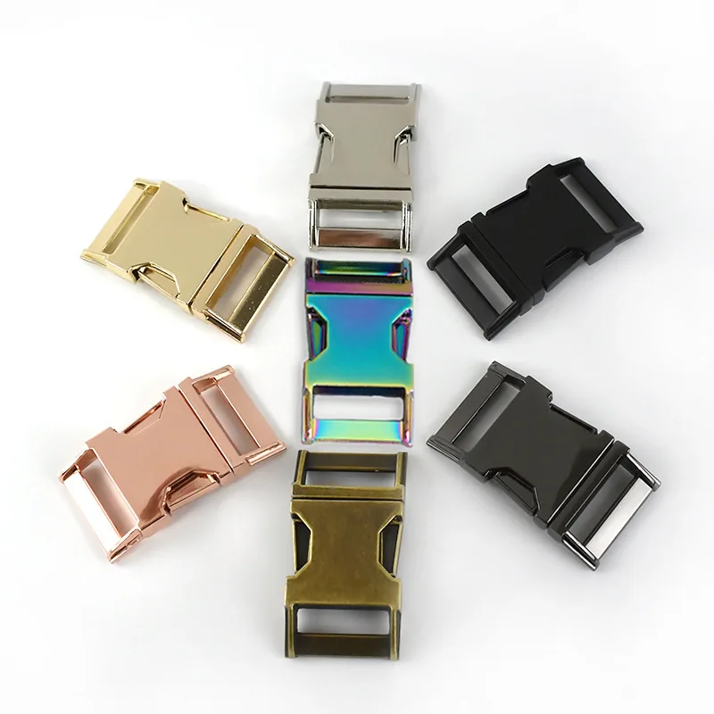20mm Metal Accessories D Rings Adjustable Slide Quick Release Buckles ...