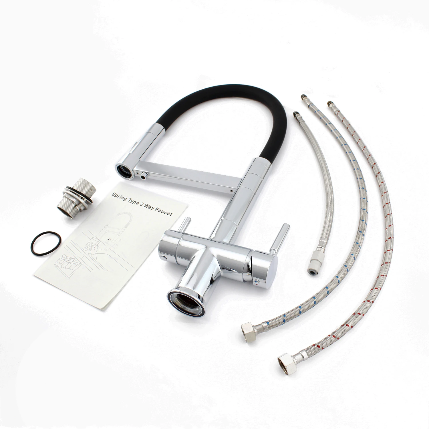 Pull Out Kitchen Tap Filter System - Solid Brass Faucet